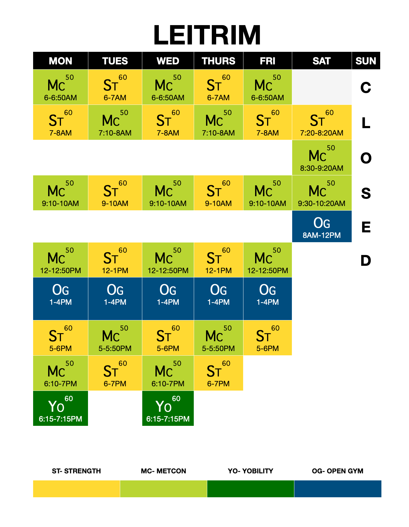 LOCATIONS – The Fitness Lab Ottawa